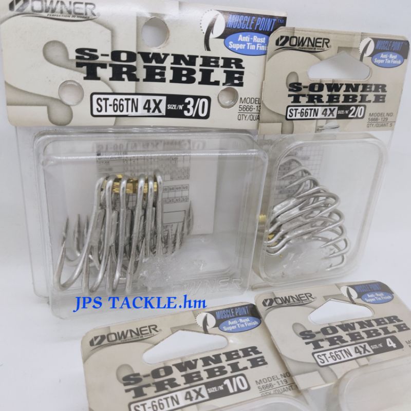 Owner ST-66TN 4X ตะขอเสียงแหลม S-OWNER ตะขอสามอัน | Shopee Thailand
