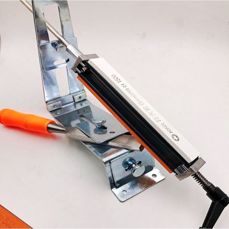 ที่ลับมีด สแตนเลส Kitchen Knife Sharpener LEEPED แถมหินลับมีด 4 ก้อน ...