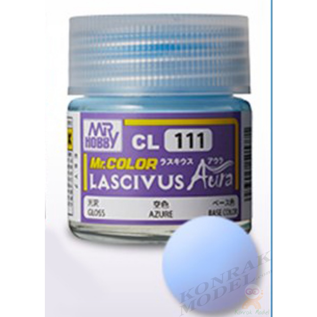 สีเนื้อแนวสมจริง Mr.hobby CL111 Mr.Color LASCIVUS AURA AZURE 10ML ...