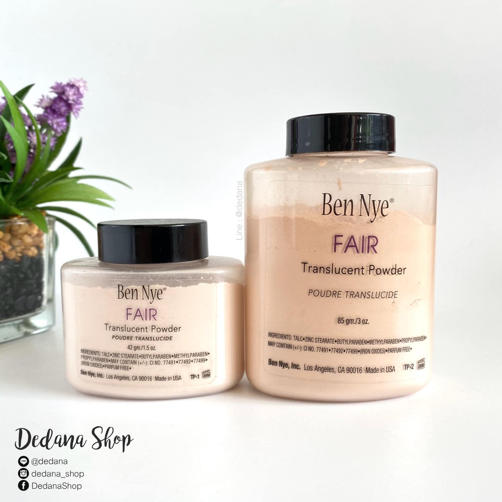 Ben Nye #Fair Translucent Face Powder | Shopee Thailand