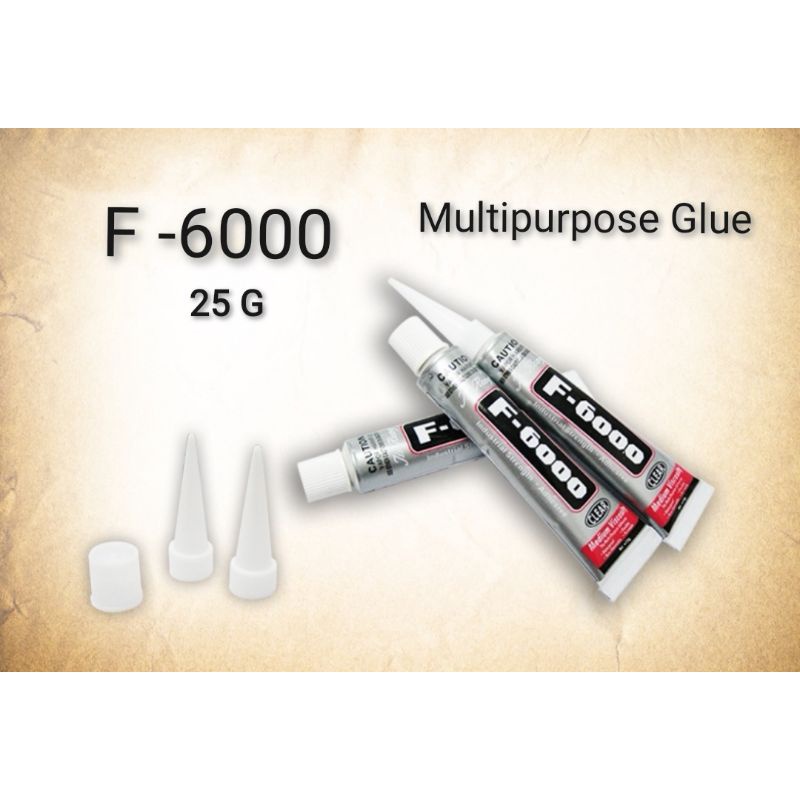 Gam F6000 25GRAM/กาวผ้า/Gam สําหรับลูกปัด/กาวอเนกประสงค์ | Shopee Thailand