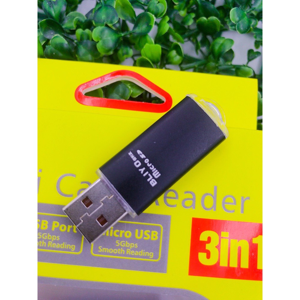 #Telecorsa การ์ดรีดเดอร์ 3in1 Multi Card Reader รองรับ USB/Micro USB ...