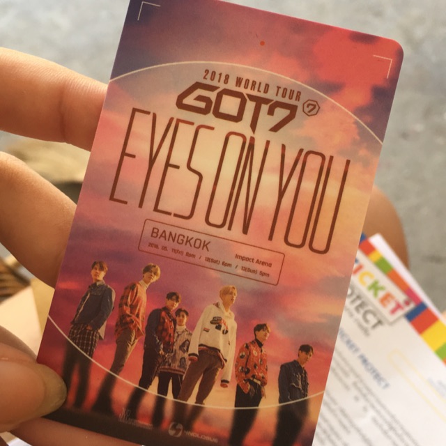 บัตรคอนgot7 Eye on you | Shopee Thailand