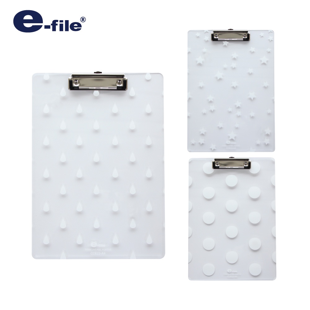 E-file clear clip board CCB22-A4 I คลิปบอร์ดอะคริลิคใสขนาด A4 | Shopee ...