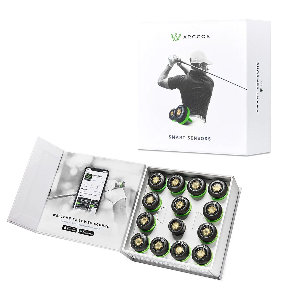 Arccos Golf Smart Sensors (New Gen 3+, 2022 Model) A.I. Powered GPS ...