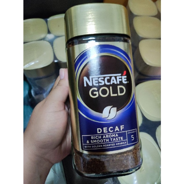 Nescafé gold decaf rich aroma and smooth taste 200g. | Shopee Thailand