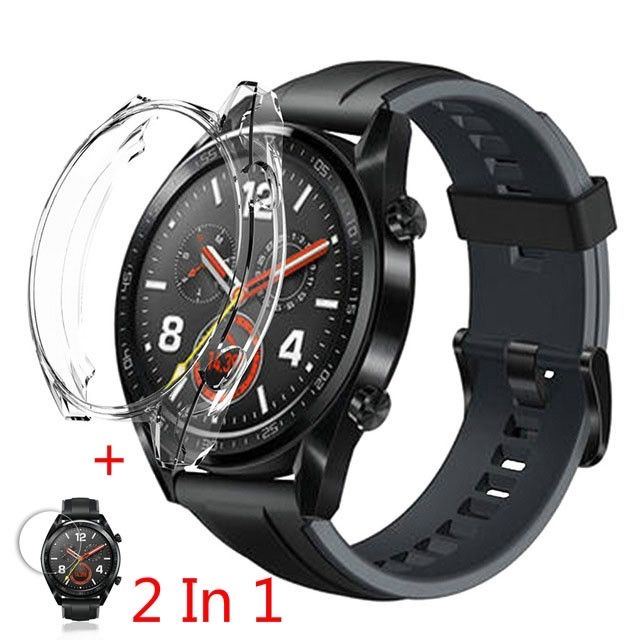 เคส+ฟิล์ม HUAWEI WATCH GT1/GT2 46mm | Shopee Thailand