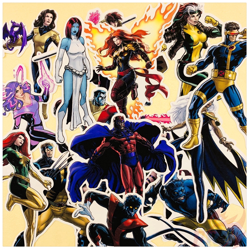 Marvel Superhero . X-Men Diary Scrapbooking Stickers 17Pcs/Set DIY ...