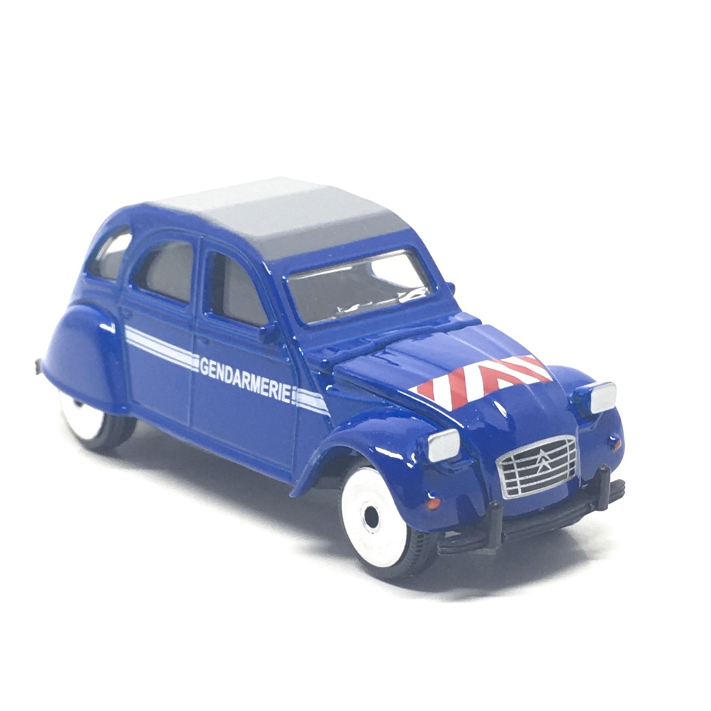 Majorette Citroen 2CV - Gendarmerie - Blue Color /Wheels VIN /scale 1/ ...
