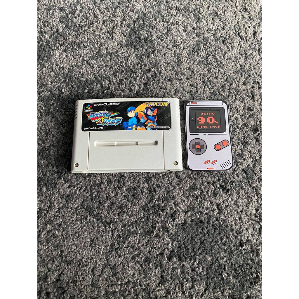 Capcom Rockman Game Cartridge / For Super Famicom | Shopee Thailand