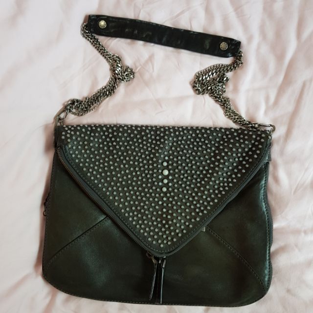 กระเป๋าหนัง boyy รุ่น slash medium สีดำ ของแท้!!! | Shopee Thailand