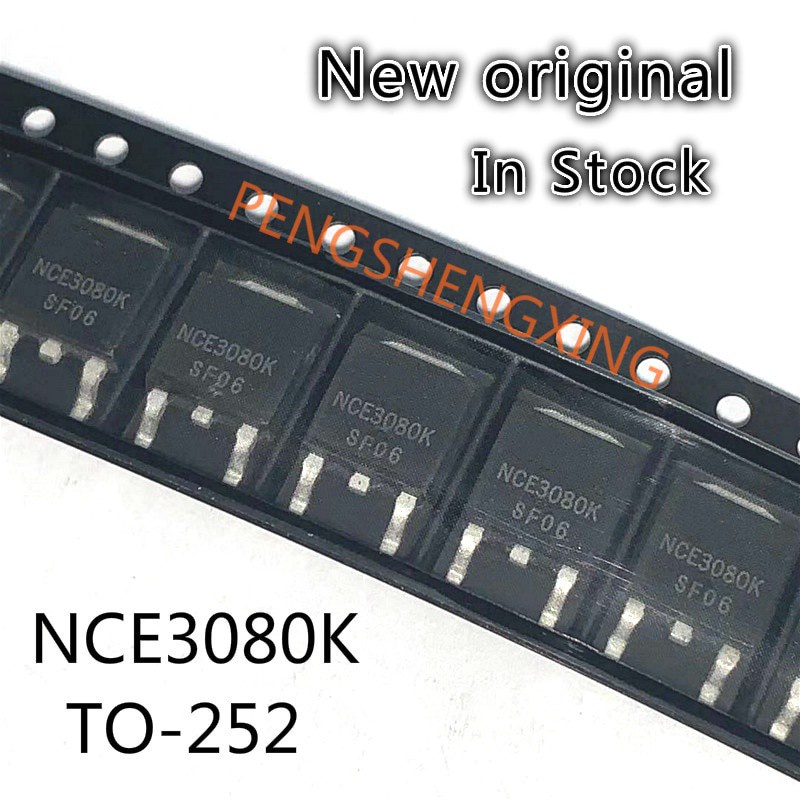 10 PÇS / LOT NCE3080K 3080K 30V 80A TO-252 Novaคราบผ ้ าพันแผลหายไป ...