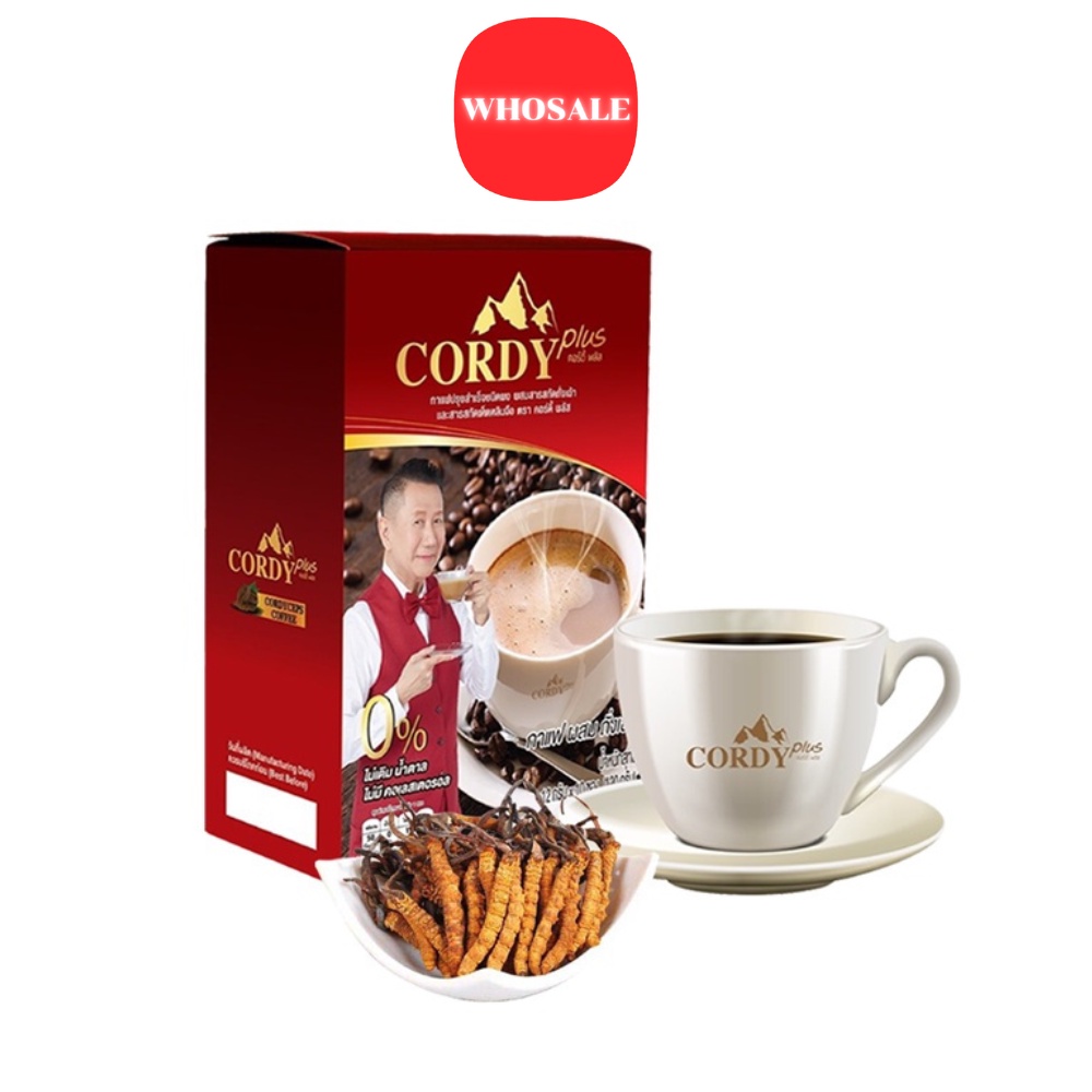 กาแฟ ถั่งเช่า (กาแฟ อ.วิโรจน์) Cordy Plus Coffee คอร์ดี้ พลัส ผสมถั่ง ...