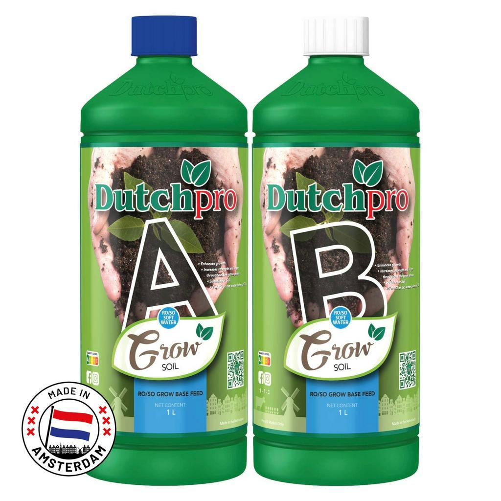 1L Dutchpro Soil Grow A+B / 1ลิตร ปุ๋ยหลักทำใบ เร่งโต A+B สำหรับดิน ...