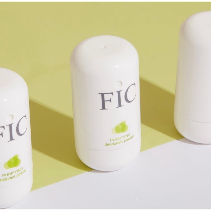 แป้งระงับกลิ่นกาย : FIC Purifying/Parfum Deodorant Powder แป้งฟิก 10 g ...