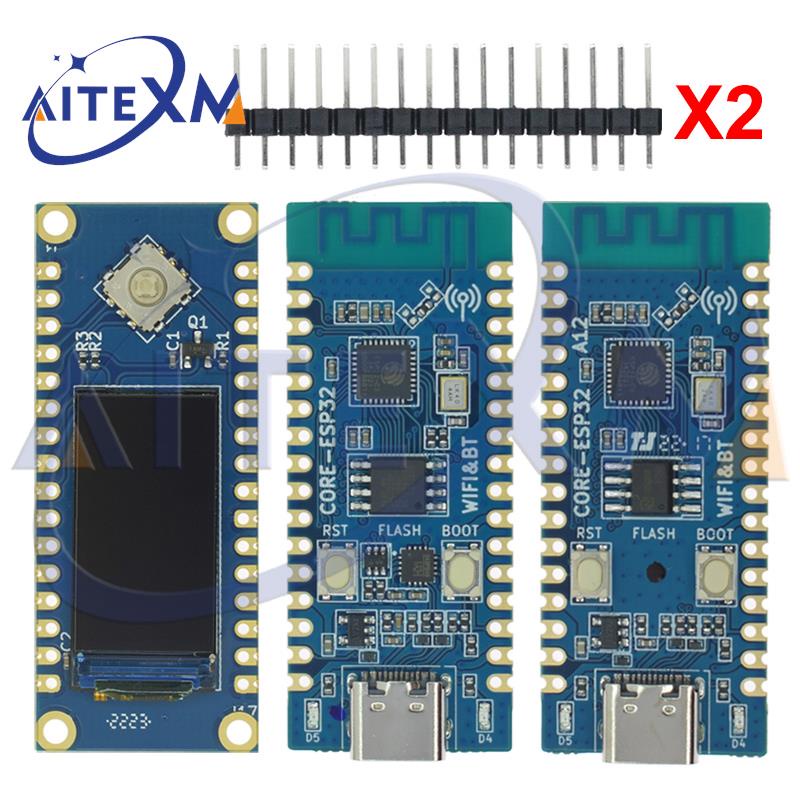 บอร์ดไมโครคอนโทรลเลอร์ ESP32 ESP32 C3 LCD CORE เสาอากาศ 2.4G 32Pin IDF WiFi และบลูทูธ CH343P ...