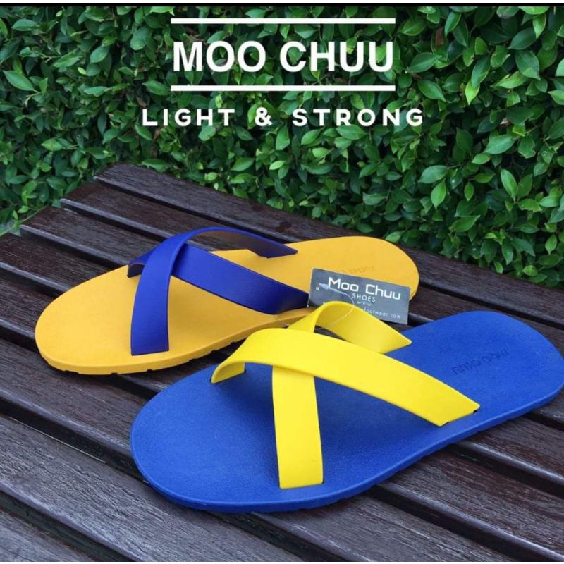 Moochuu 100% รองเท้าแตะแบบไขว้ Mc02 | Shopee Thailand