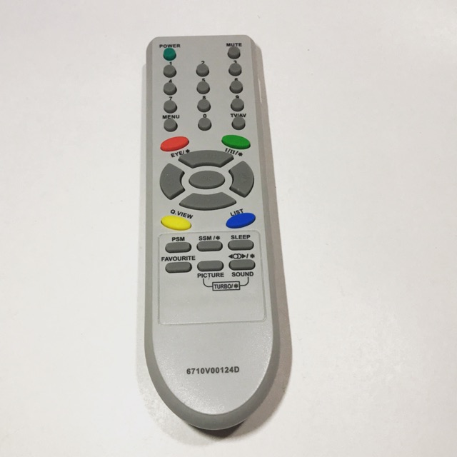 รีโมททีวี LG/รีโมTV LG รุ่น6710V00124D | Shopee Thailand