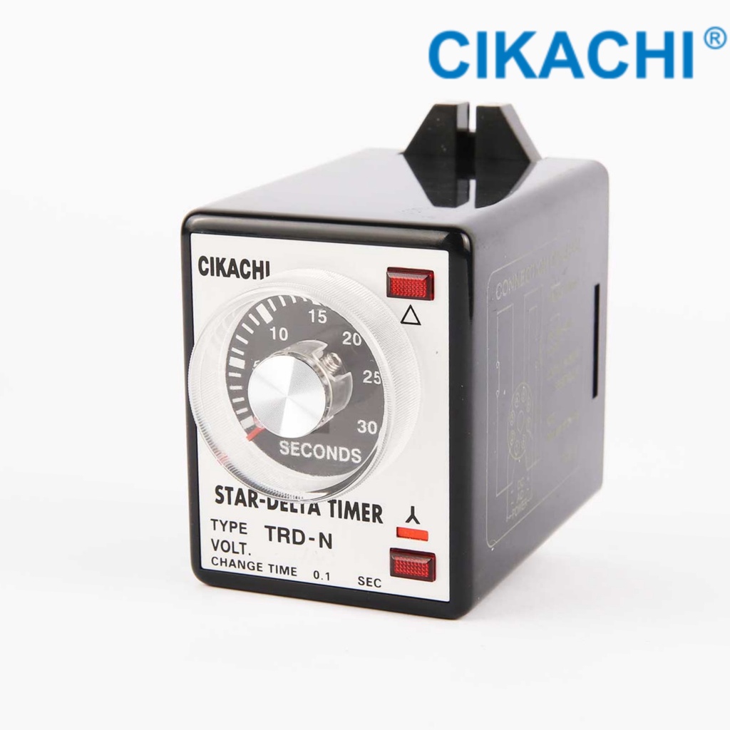 CIKACHI TRD-N 220V Star Delta Timer ไทม์เมอร์สตาร์ | Shopee Thailand