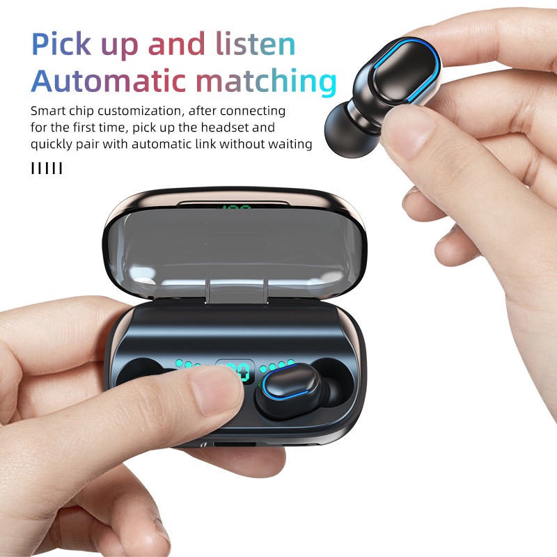 True Wireless bluetooth 5.0 headset TWS T11 หูฟังบลูทูธ ไร้สาย stereo ...