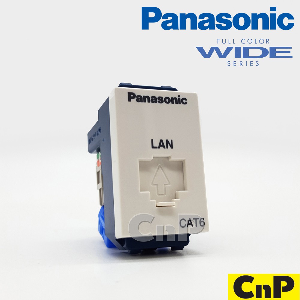 Panasonic ปลั๊กแลน LAN CAT6 พานาโซนิค รุ่น WEG 24886 มี 2 สี | Shopee ...