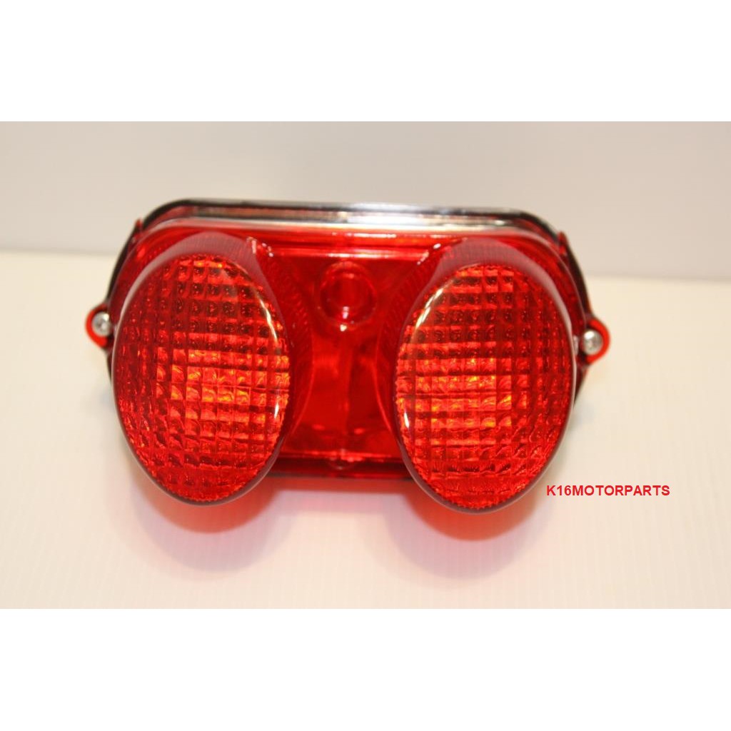 ไฟท้าย (แดง) รุ่น LS125 ตัวแรก ตัวเก่า ชุดไฟท้าย ไฟท้าย แอลเอส125 ไฟกลม ...