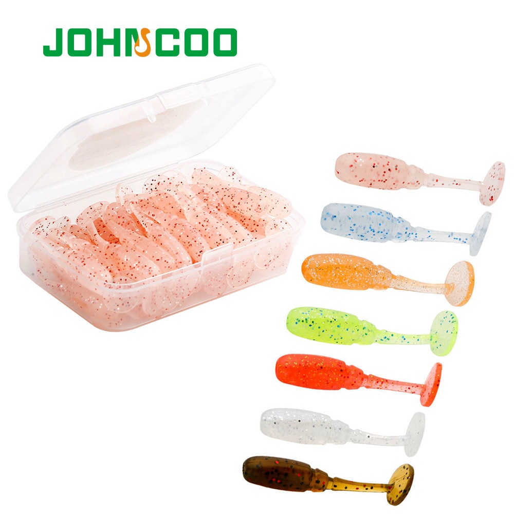 Johncoo เหยื่อตกปลาปลาร็อค 35 มม. 0.68 กรัม 40 ชิ้น | Shopee Thailand
