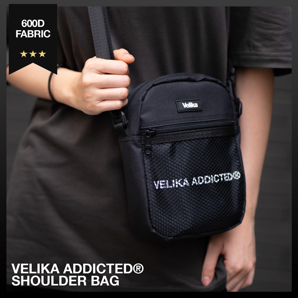 กระเป๋าสะพายข้าง "VELIKA ADDICTED" Shoulder Bag | Velika | Shopee Thailand