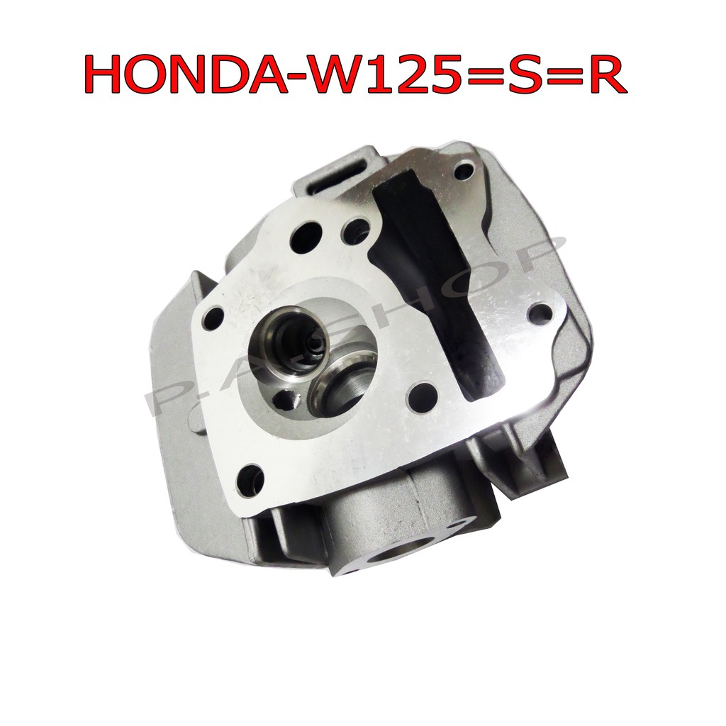 ฝาสูบแต่ง สำหรับ HONDA-W125=R=S (ไอเสีย 24MM/ไอดี 28MM) งานเทพเทพ | Shopee Thailand