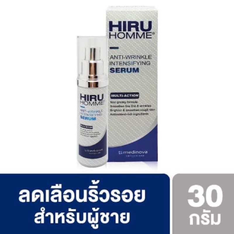 Hiru Homme Anti-Wrinkle Intensifying Serum 30 ml. - เซรั่มสำหรับผู้ชาย ...