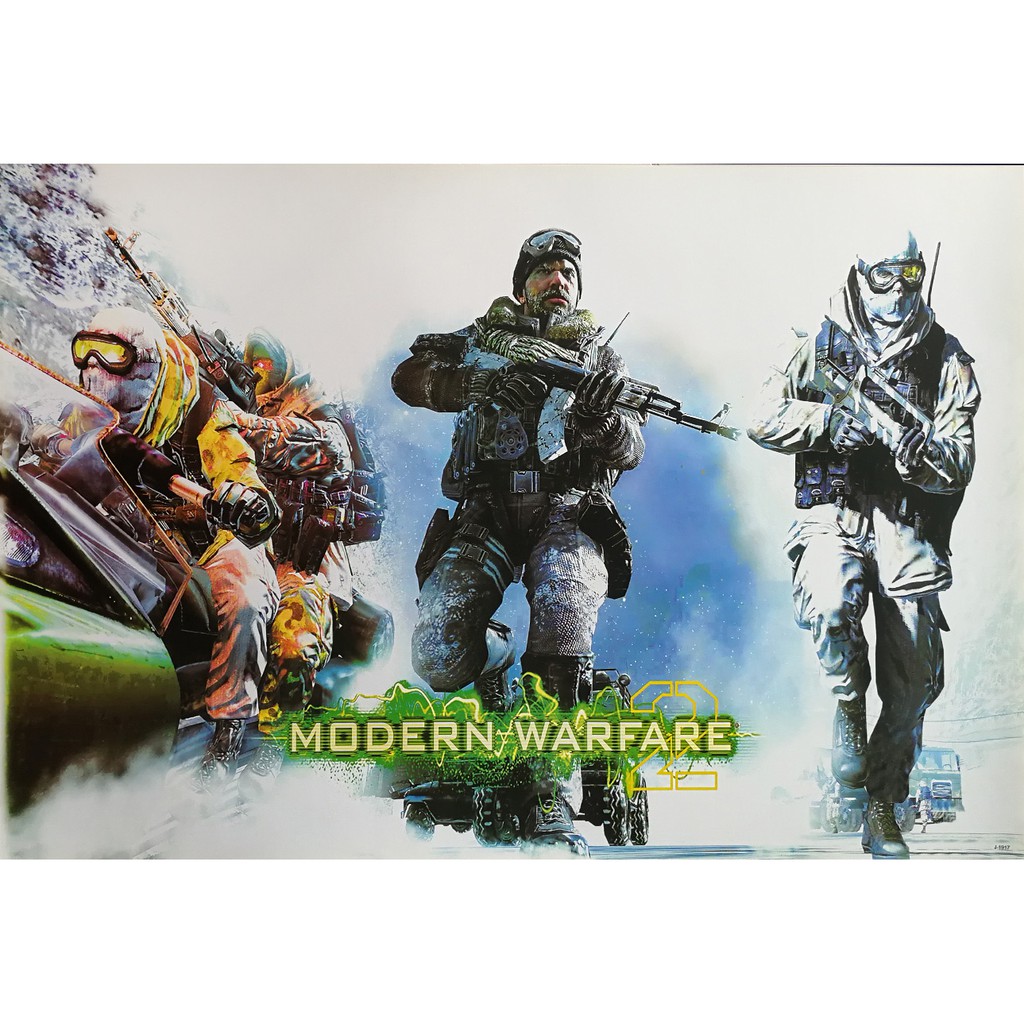 โปสเตอร์ เกม Call of Duty Modern Warfare 2 (2014) POSTER 24”x35” Inch ...