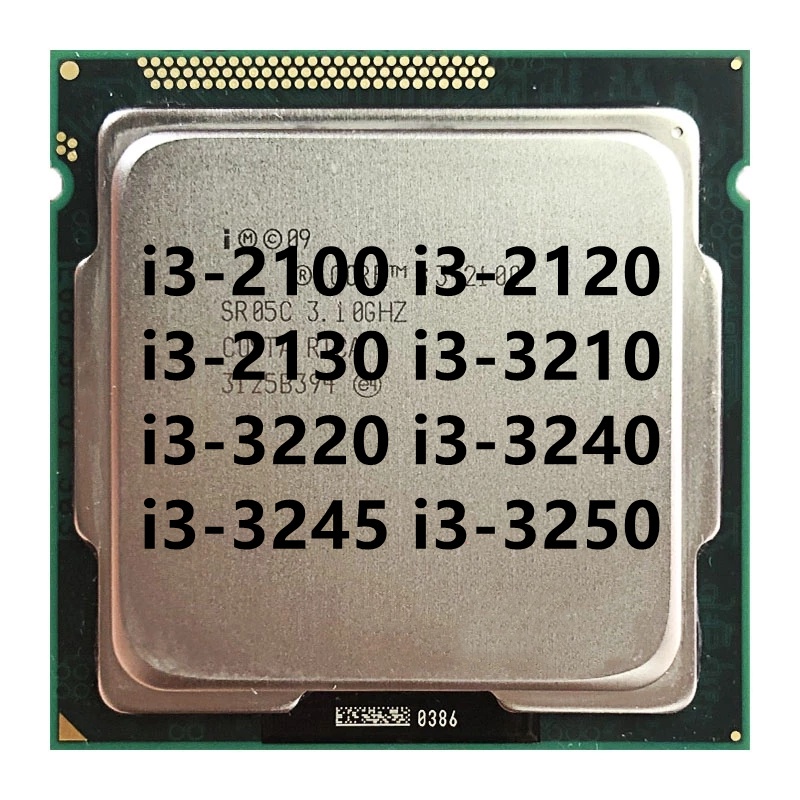 ซ็อกเก็ตโปรเซสเซอร์ CPU i3-2100 i3-2120 i3-2130 i3-3210 i3-3220 i3-3240 ...