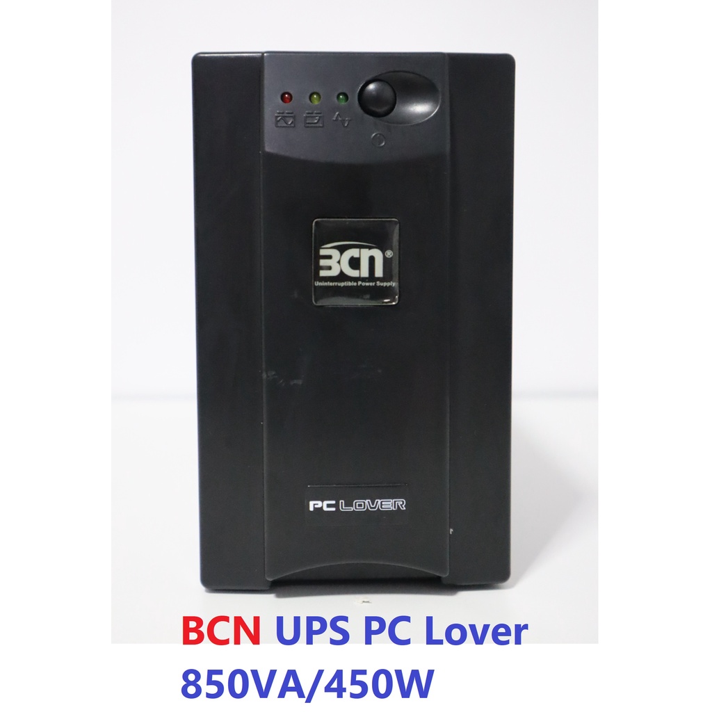 BCN UPS PC Lover 850VA/450W เครื่องปล่าวไม่รวมแบต มือสอง | Shopee Thailand