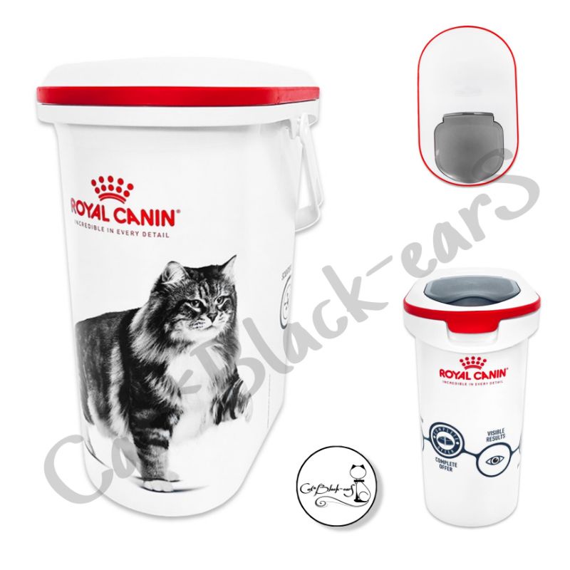 Royal Canin Cat Container กล่องใส่อาหารทรงโค้งมน ขนาดบรรจุ 4 กก. ...