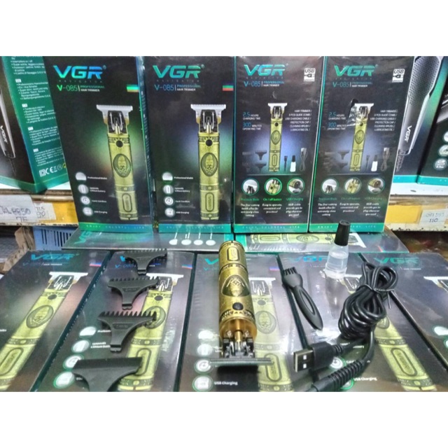 สินค้าพร้อมส่ง VGR V-085 ปัตเลี่ยนไร้สาย กันขอบ แต่งลาย สำหรับช่างมือ ...