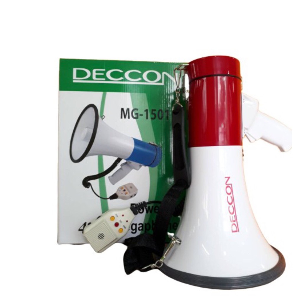 โทรโข่งใหญ่ขนาด 40W ยี่ห้อ Deccon #MG-1501R | Shopee Thailand