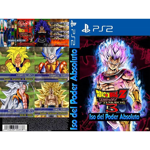 แผ่นเกมส์ PS2 DRAGON BALL Z TEMKAICHI 3 O PODER ABSOLUTO V3 2021 คุณภาพ ส่งไว (DVD) | Shopee ...