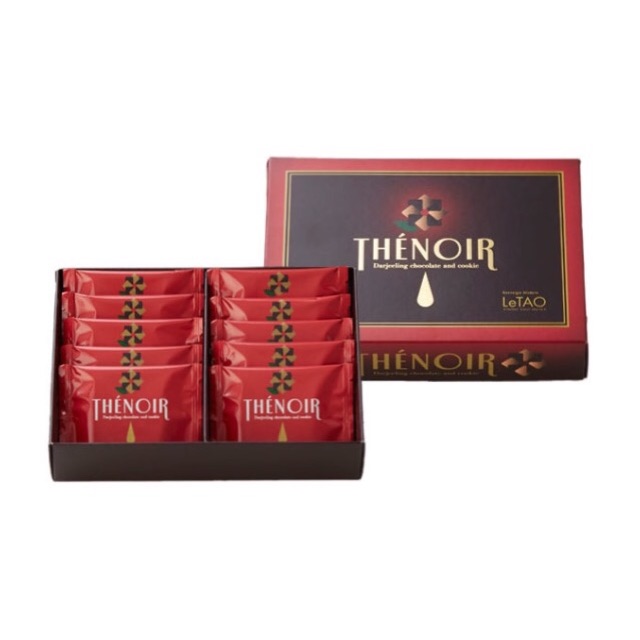 LeTAO: The noir darjeeling chocolate cookie | Shopee Thailand