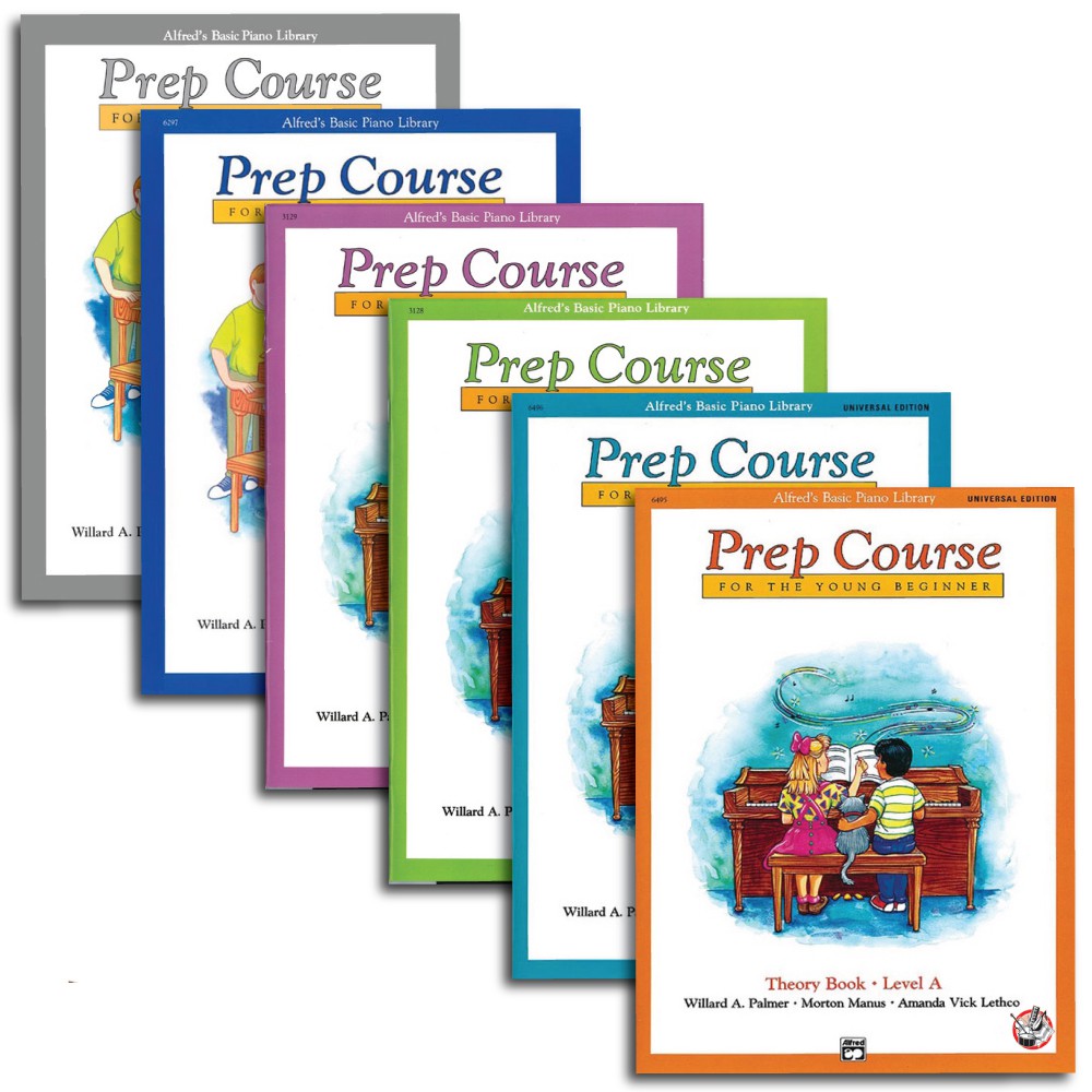 Prep Course Lesson, Theory, Ear Training, Technic, Solo, Notespeller ...