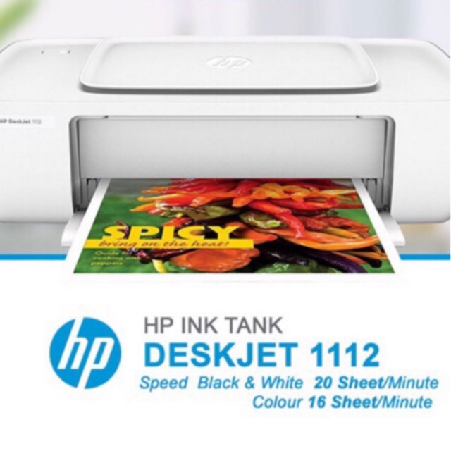 Printer HP 1112 ของใหม่ยังไม่แกะกล่อง รับประกัน 1 ปีเต็ม | Shopee Thailand