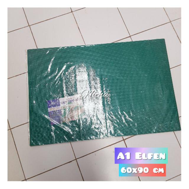 แผ่นรองตัดกระดาษ แผ่นยางรองตัด Cutting Board เนื้อยางเขียว A1,A2,A3,A4 | Shopee Thailand