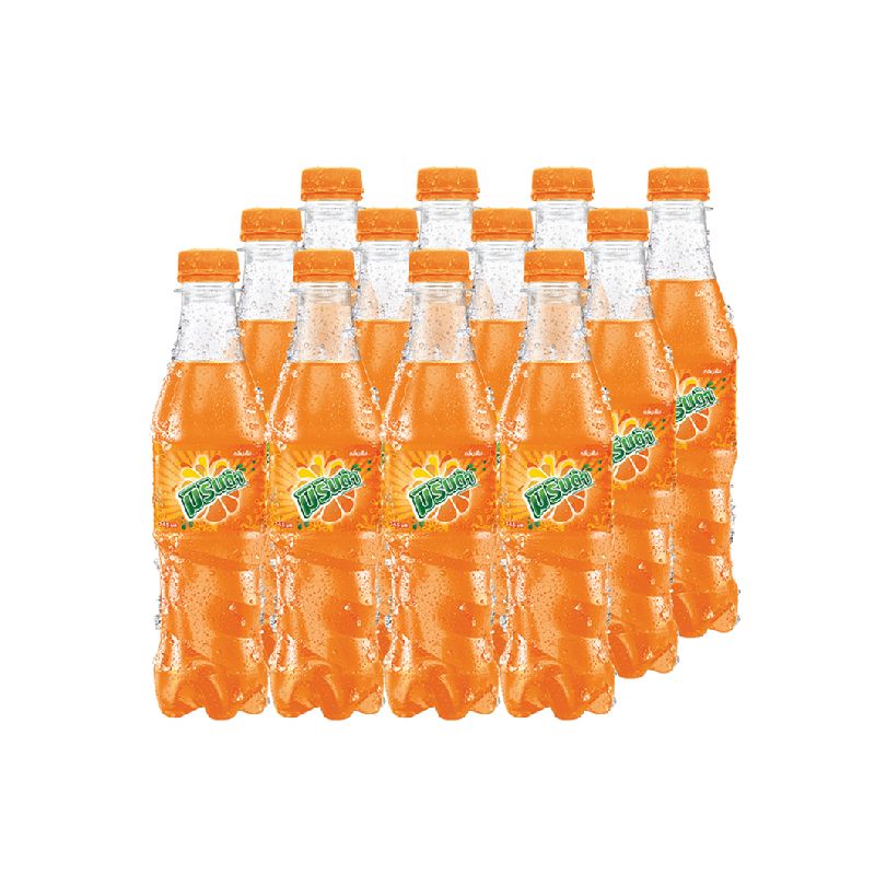 โปรโมชัน! มิรินด้า น้ำอัดลม กลิ่นส้ม 345 มล. แพ็ค 12 ขวด Mirinda Soft ...