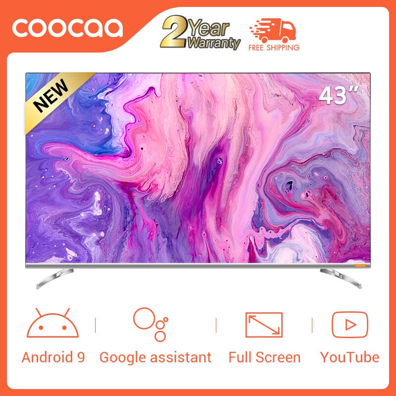 Coocaa 43S6G Full HD 43-inch Full HD Smart LED TV | Shopee Thailand