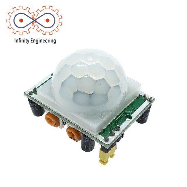 HC-SR501 PIR Motion Sensor Detector ปรับ IR Pyroelectric อินฟราเรด ...