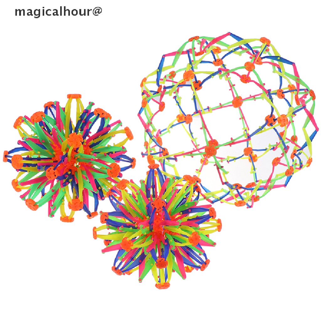 magicalhour Baby throwing ball stretching shrinking ball sphere toy ...