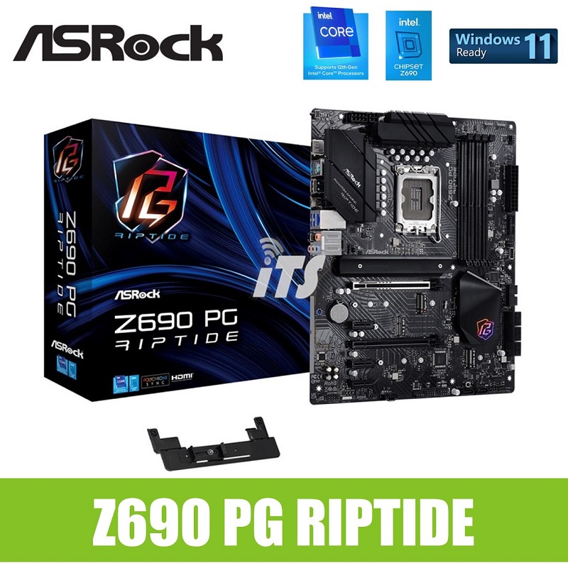 เมนบอร์ด Asrock Z690 PG RIPTIDE LGA1700 รุ่นที่ 12 และ 13 | Shopee Thailand