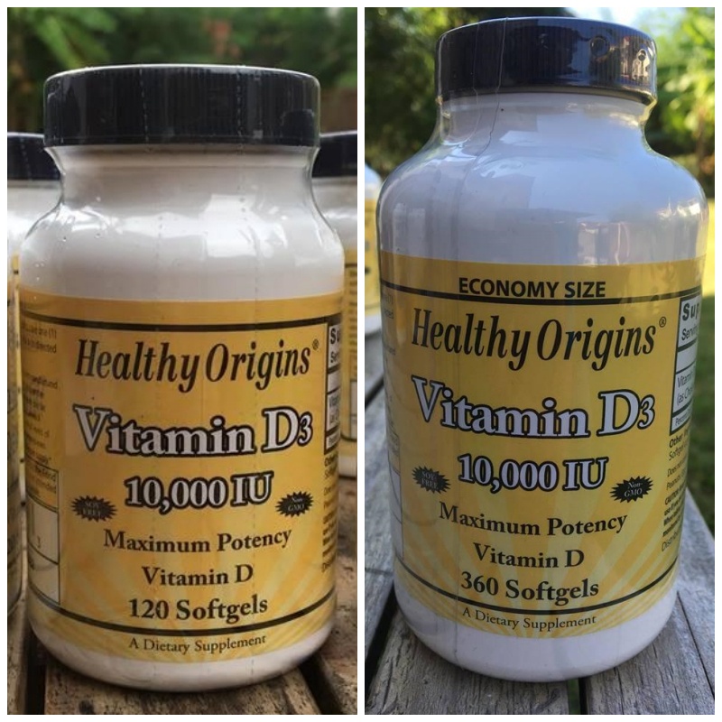 (Healthy Origins®) Vitamin D3 10,000 IU 120 or 360 Softgels วิตามินดี 3 ...
