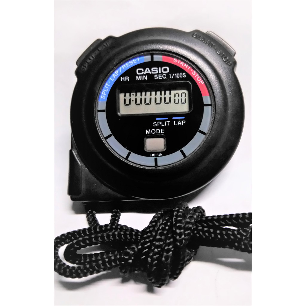 CASIO STOPWATCH นาฬิกาจับเวลา รุ่นHS-3 | Shopee Thailand