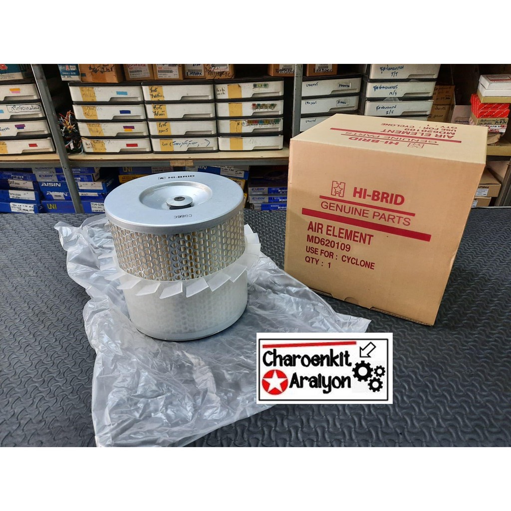 HI-BRID ไส้กรองอากาศ Mitsubishi มิตซูบิชิ L200 Cyclone C/C ไซโคลน 2.5 ...