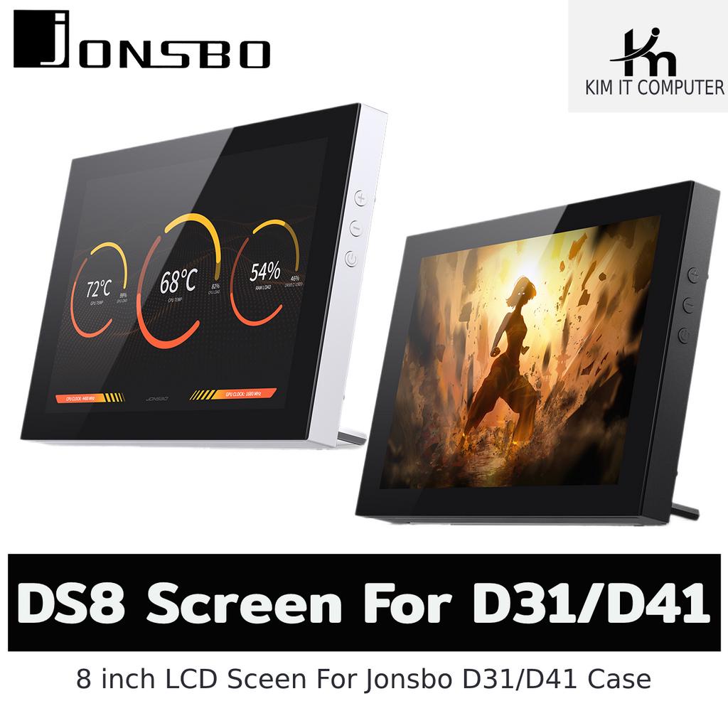 จอเสริม Jonsbo DS8 For jonsbo D31/D41 Case 8" External LCD Screen รับประกัน 1 ปี ศูนย์ไทย ...